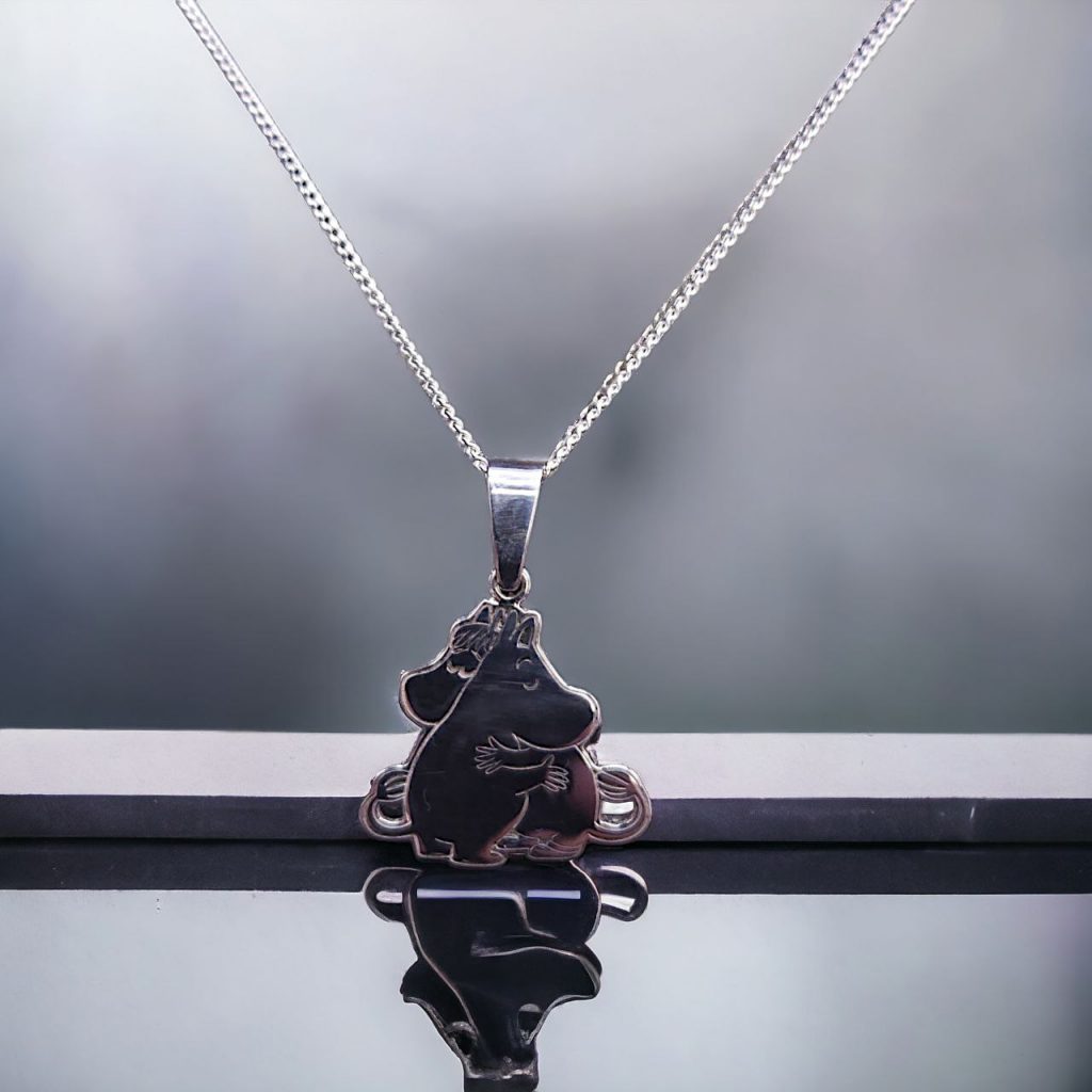 Handmade silver Moomin troll | Lasgaros Workshop